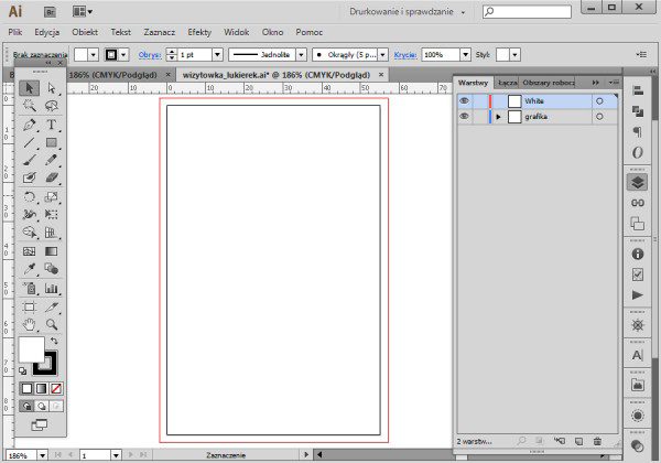 Tutorial Adobe Illustrator - plik z białym nadrukiem i poddrukiem ...