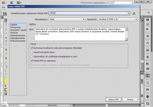 Tutorial Adobe Illustrator - plik z białym nadrukiem i poddrukiem ...