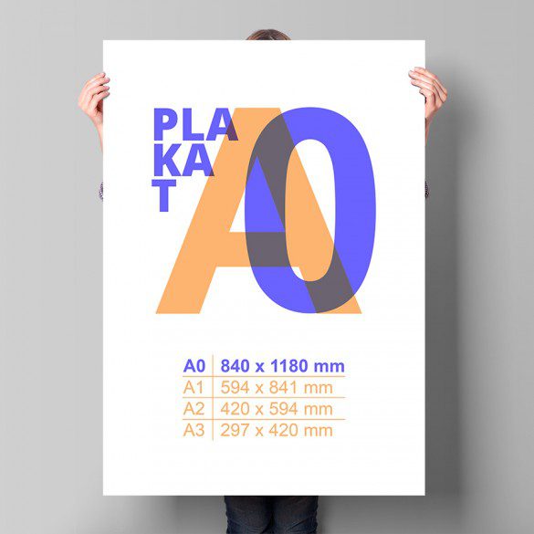 Formaty i wymiary plakatów - od A0 do XXL - Blogomat